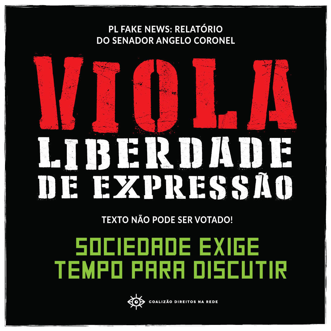 Nota Técnica sobre os problemas centrais do PL 2630/2020 - Coalizão ...